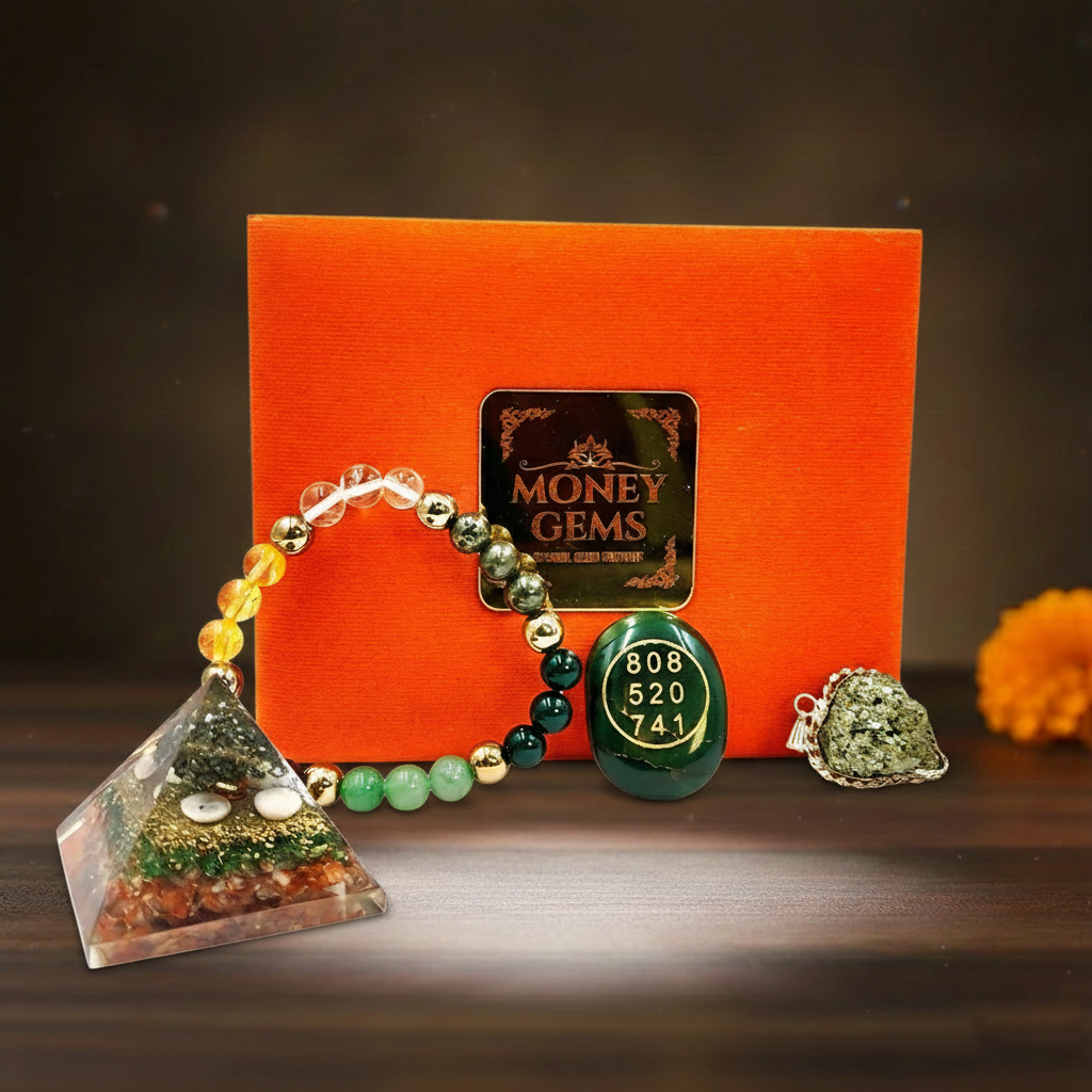 Buy Money Gems Combo for wealth & positive energy – BhagyaG